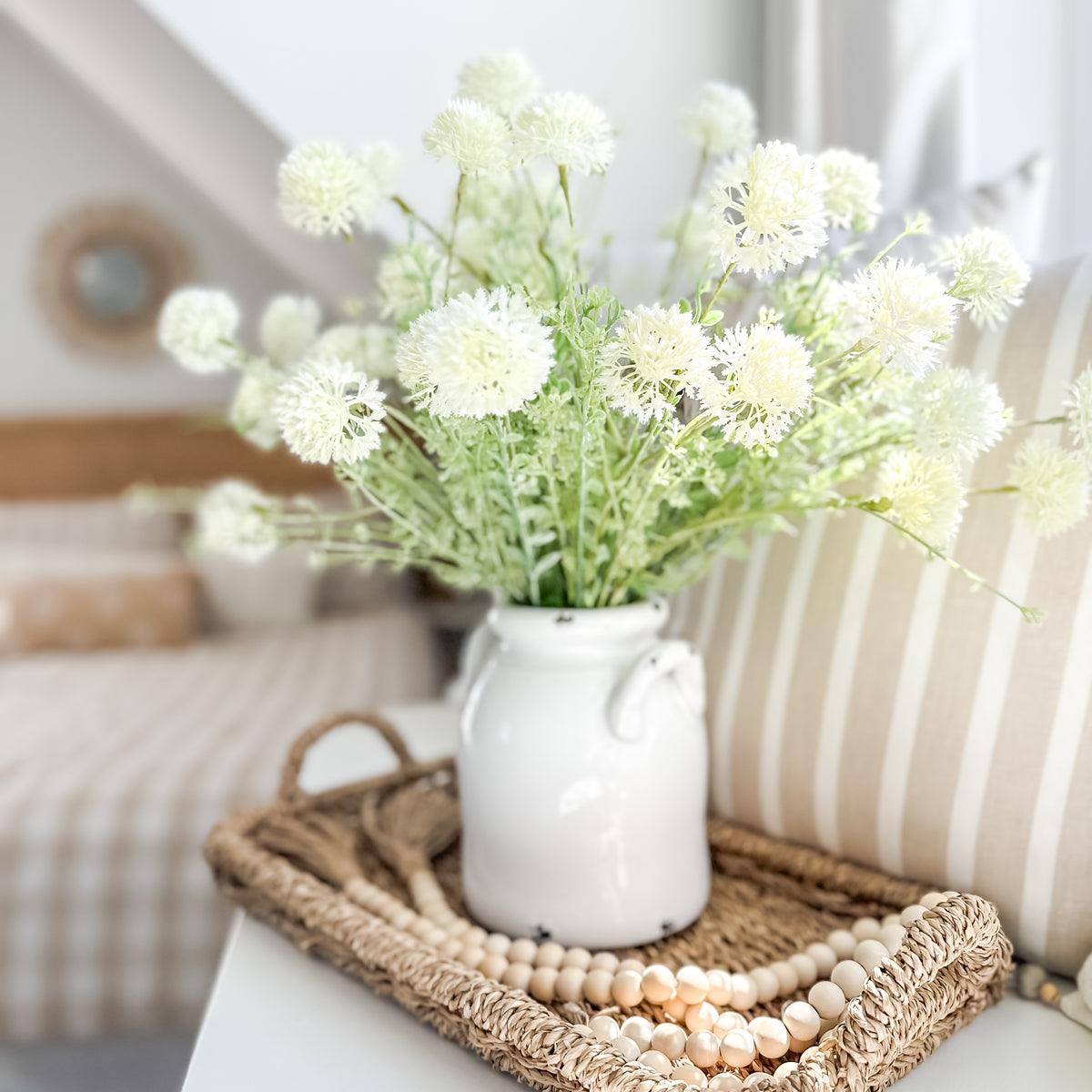 Cream Allium Pick – One Cottage Way