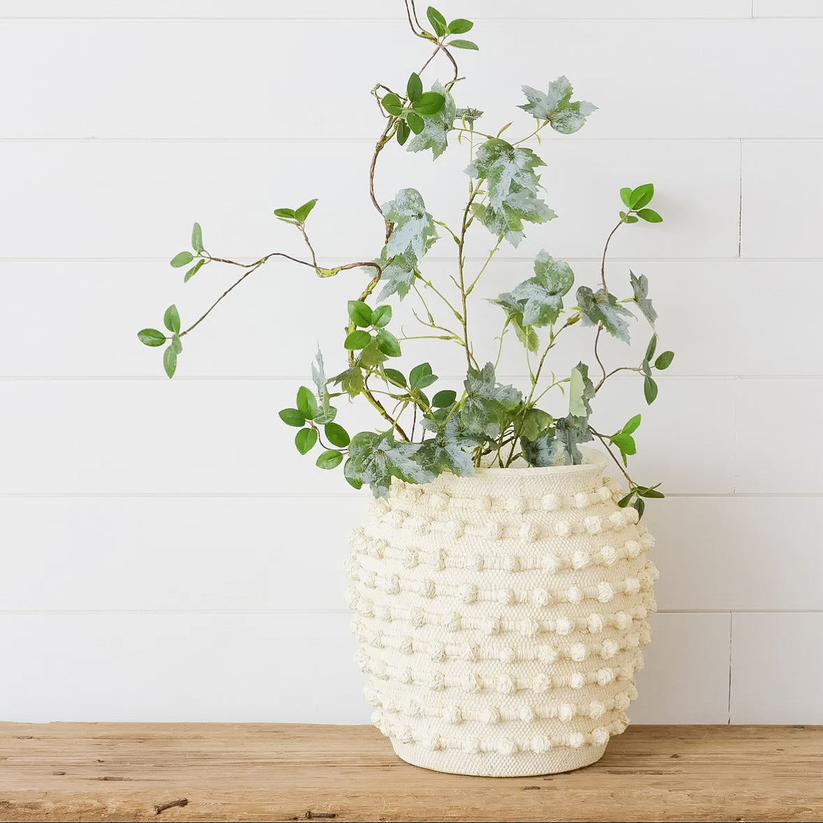 Ivory Knotted Vase – One Cottage Way