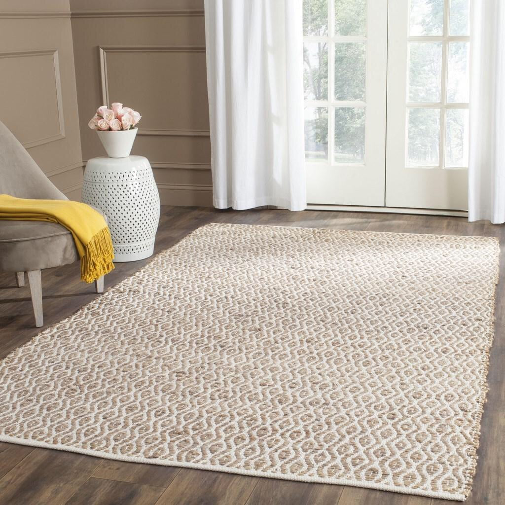 Ivory and Natural Rug – One Cottage Way